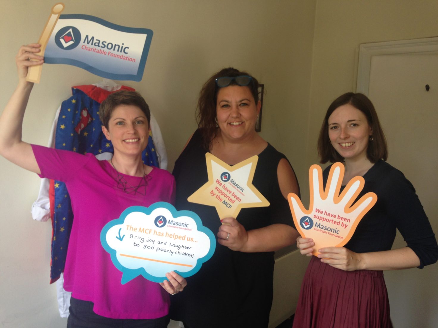 A big thank you to the Masonic Charitable Foundation - Theodora ...