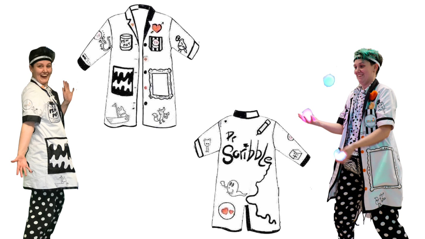 The making of Dr Scribble - Theodora Children's Charity