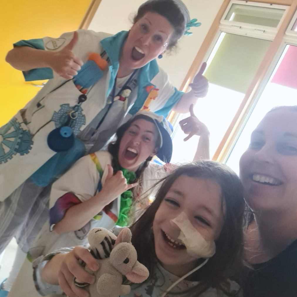 Noah's time with Dr Cowpat - Theodora Children's Charity